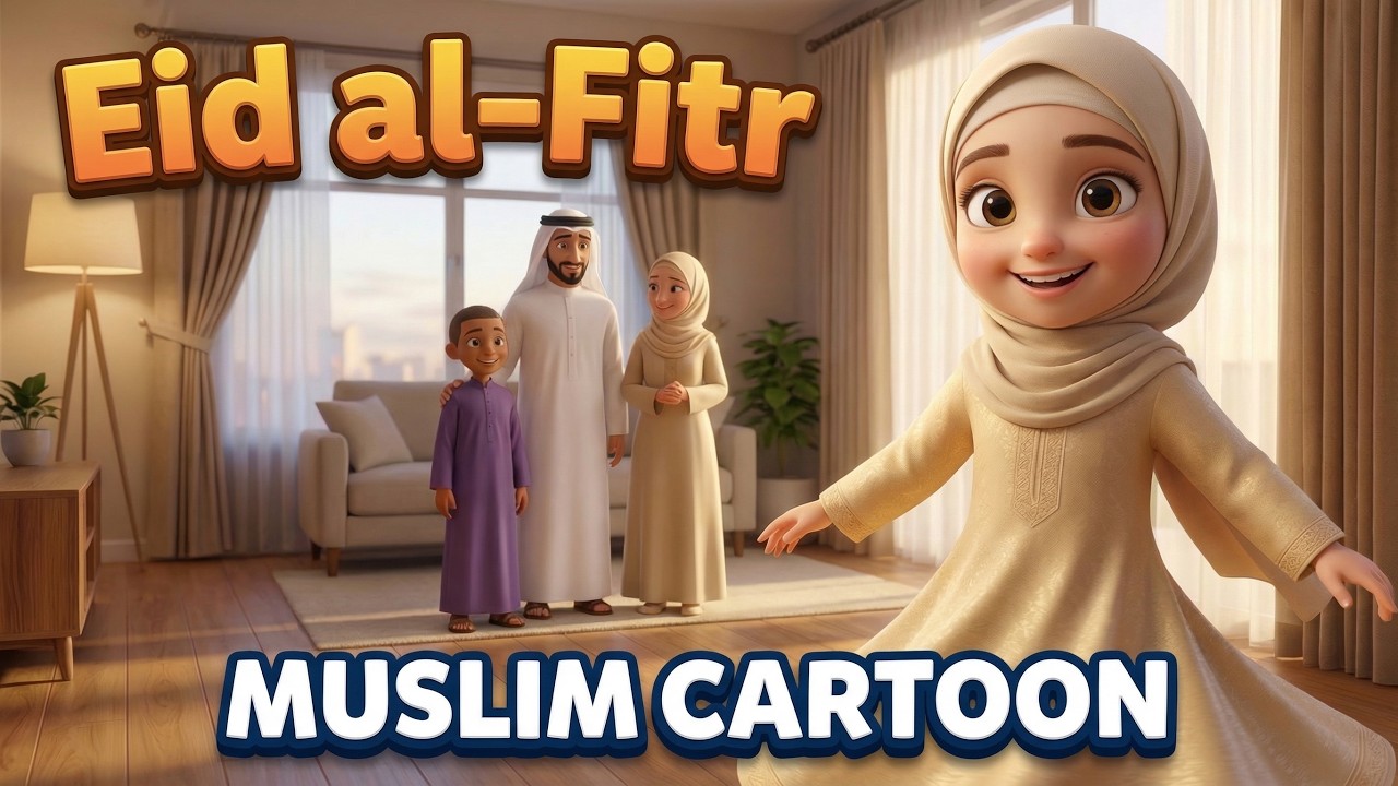 Eid al-Fitr | Musa & Amina Episode | Islamic Cartoon - YouTube