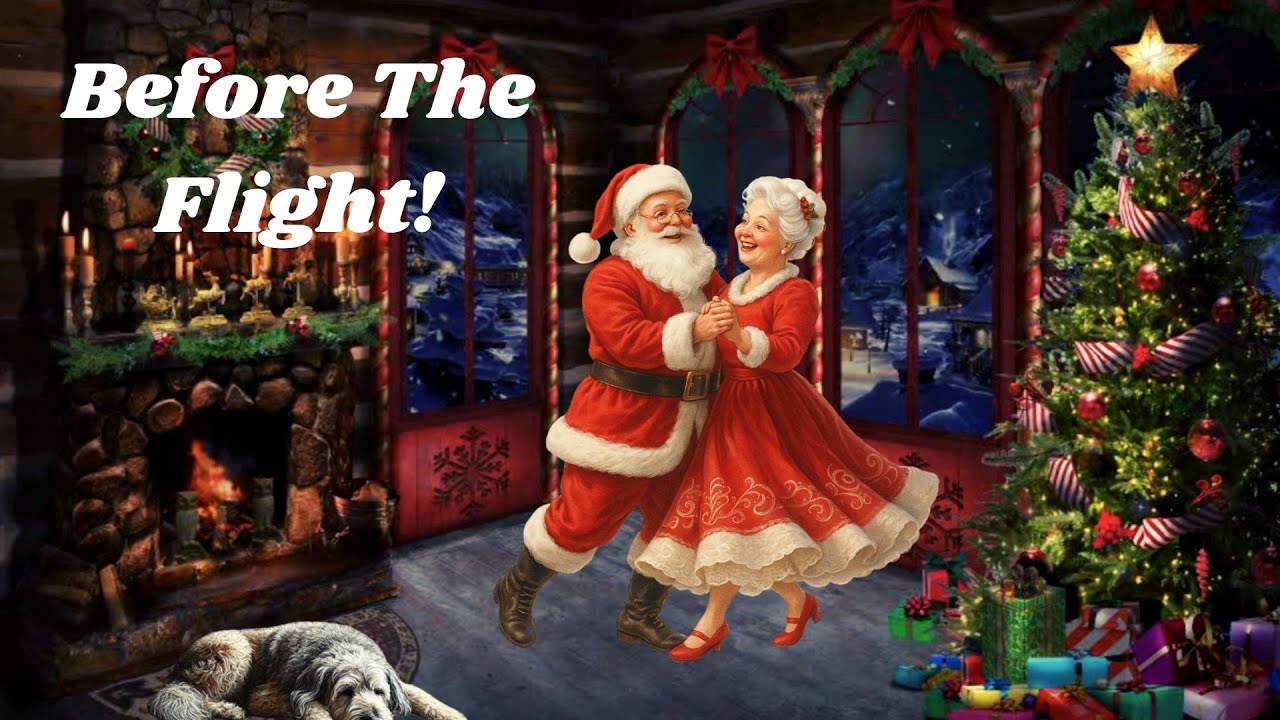 Before The Flight: Santa & Mrs. Claus’ Cozy Christmas Dance | ASMR ...
