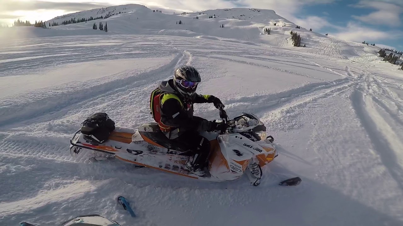 2019 ski doo summit x hill climb - YouTube