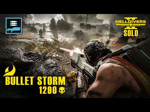 Helldivers 2 – This Bullet Storm Build Farms Terminid Kills | Solo Deathless | Super Helldive