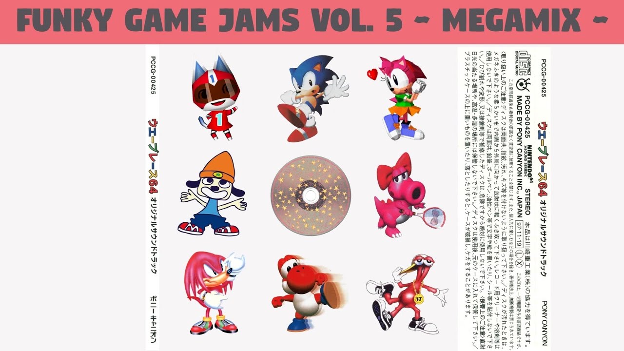 FUNKY GAME JAMS vol. 5 ~ MEGAMIX ~ - YouTube
