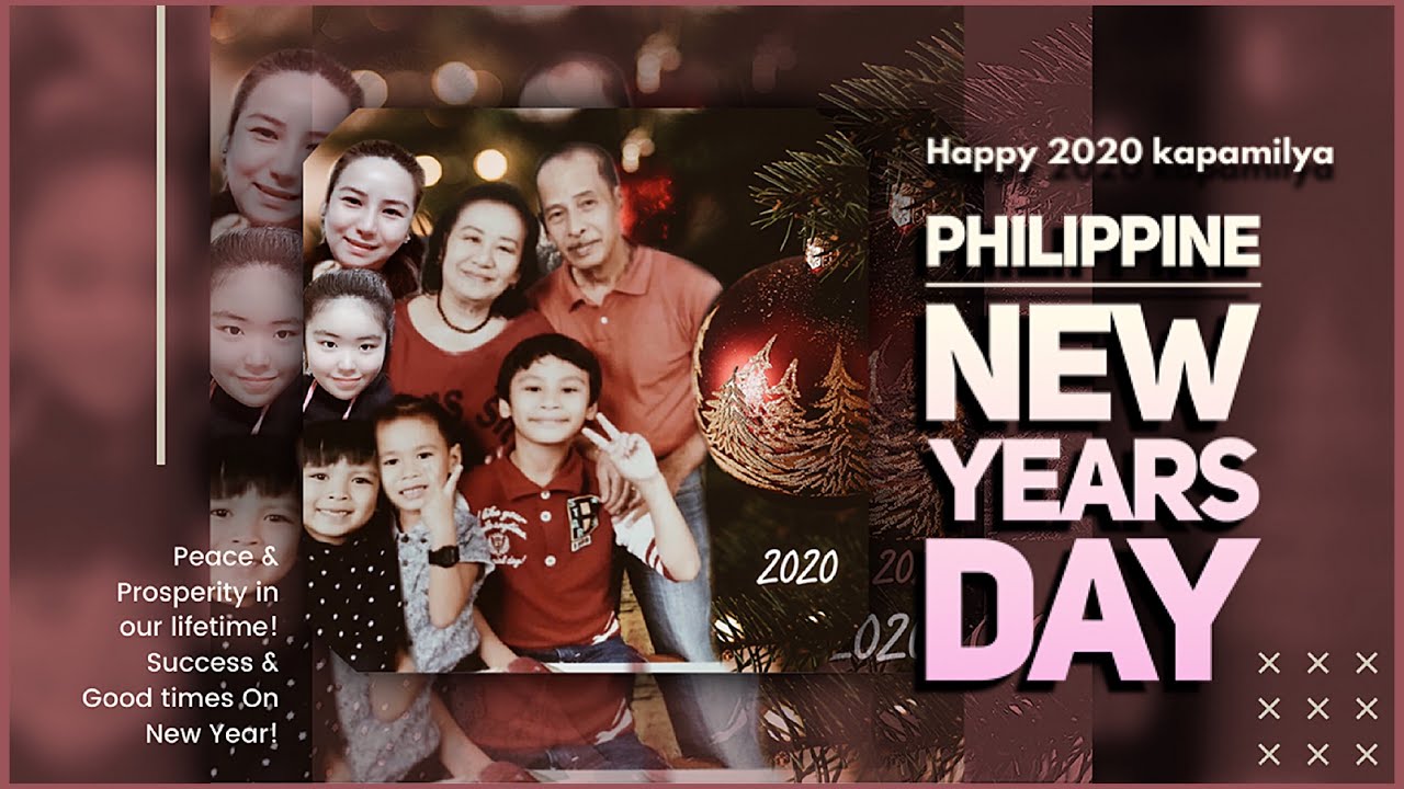 My FAMILY in PHILIPPINES and their New Years Simple Celebration || Miss ...