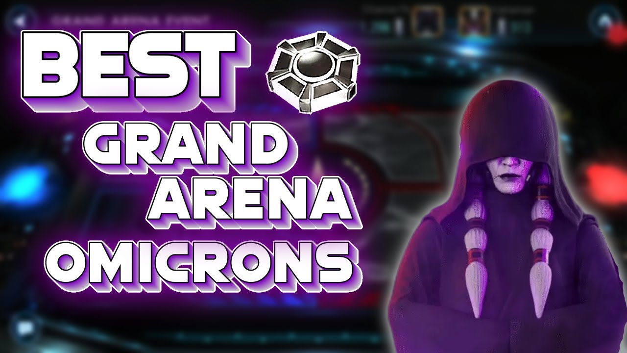 Best Omicron Choices For Grand Arena In Galaxy of Heroes - YouTube