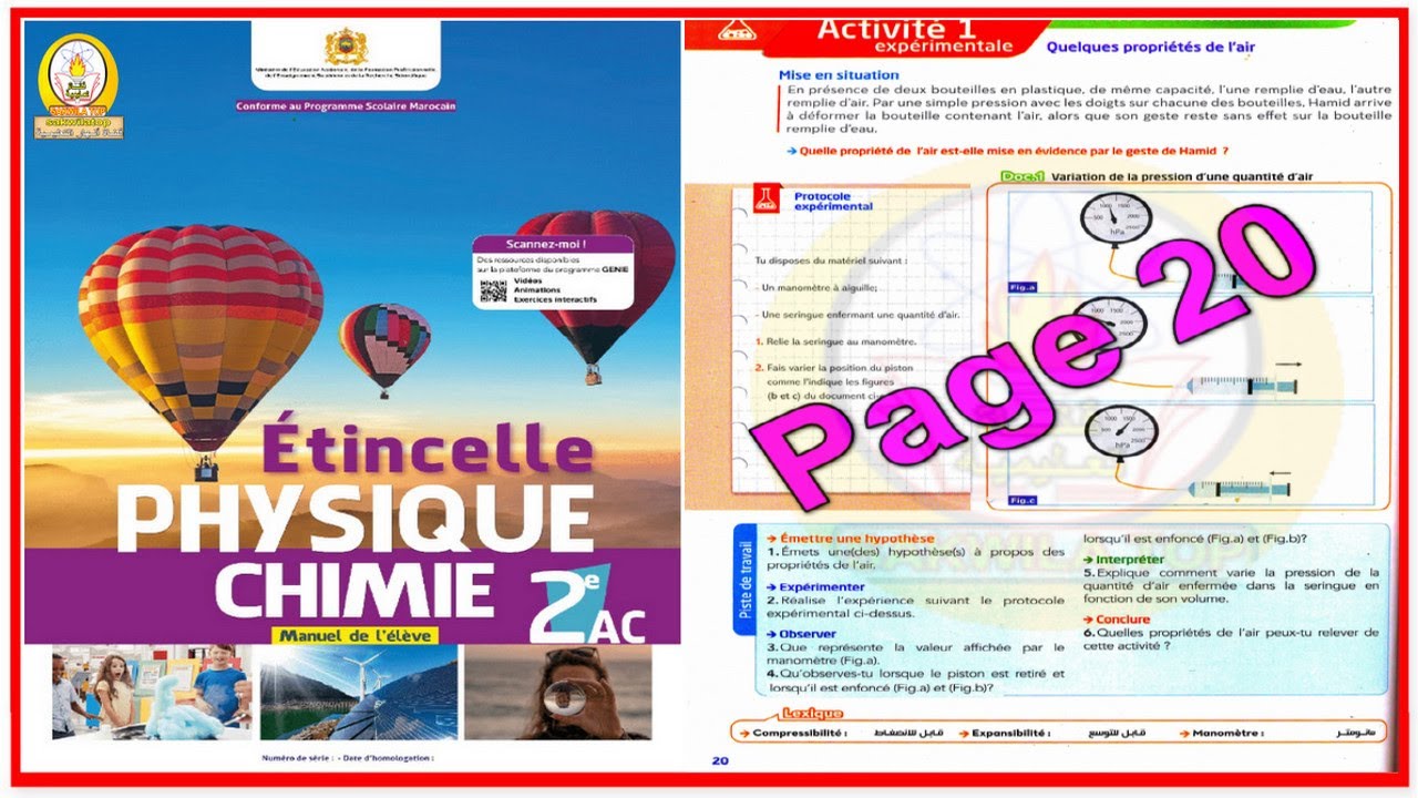 sakwilatop | Etincelle physique chimie 2ac page 20 -الفيزياء والكيمياء ...