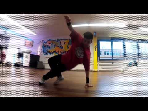 Breakdance routine for beginners 7 - YouTube
