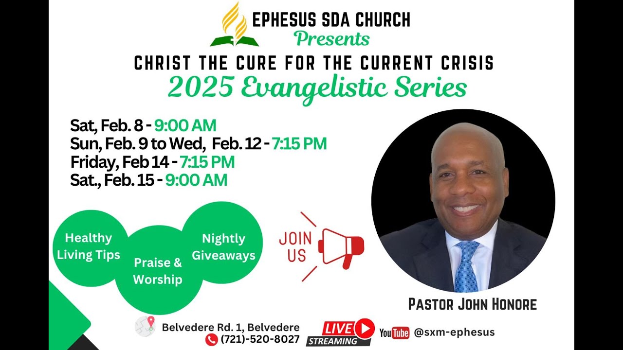 Monday Night Service: Sint Maarten Ephesus SDA Church Live Worship ...