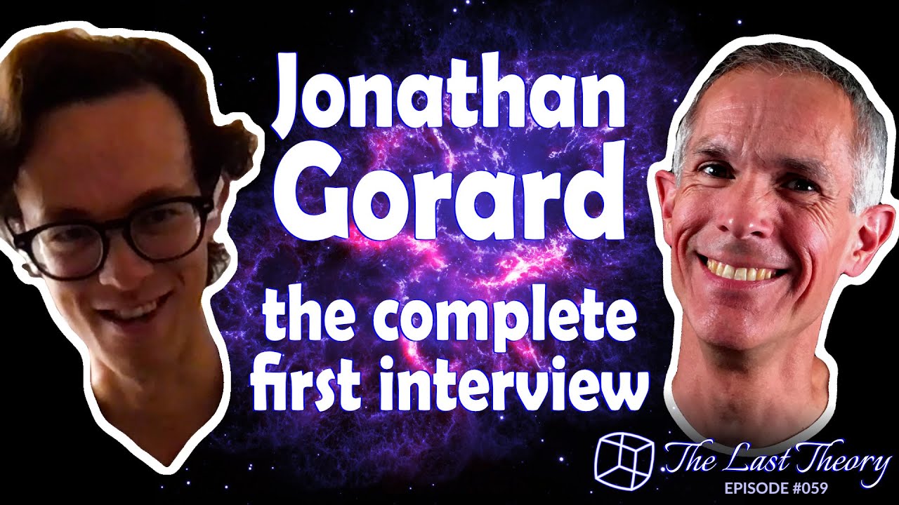 Jonathan Gorard: the complete first interview - YouTube