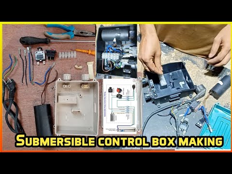 5hp Submersible Control box making Full video #Submersiblecontrolbox # ...