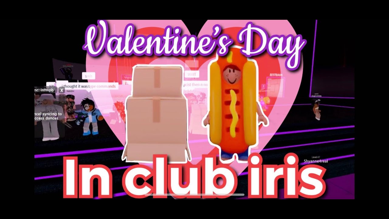 VALENTINE’S DAY in CLUB IRIS ROBLOX | calliie - YouTube