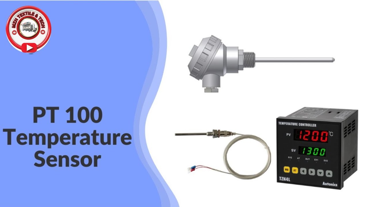 Machine PT 100 Temperature Sensor. - YouTube