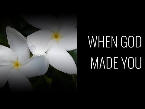 when God made you lyrics by Natalie Grant - YouTube