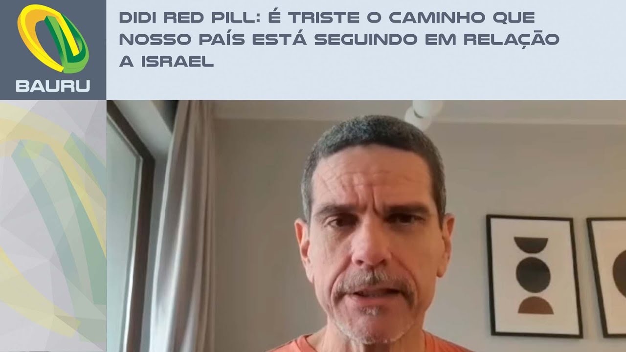 Didi Red Pill: É triste o caminho que nosso país está seguindo em ...