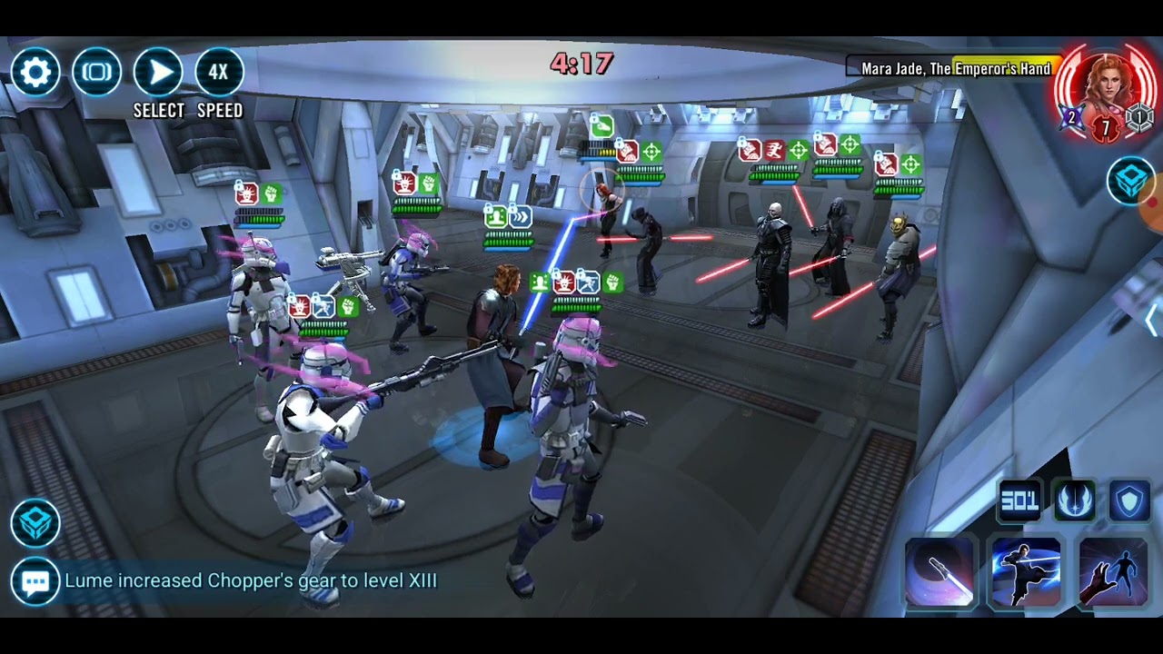 [TW] GAS-501st (Jedi -75% dmg) vs Malgus/omi Mara/SA/Marauder/Savage ...