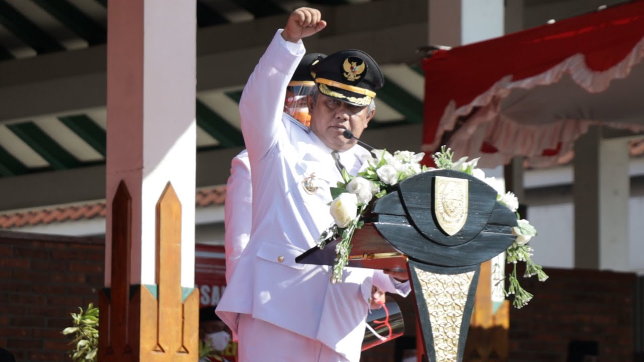 SAMBUTAN SPESIAL BUPATI BOYOLALI SENO SAMODRO DALAM UPACARA HUT 75 ...