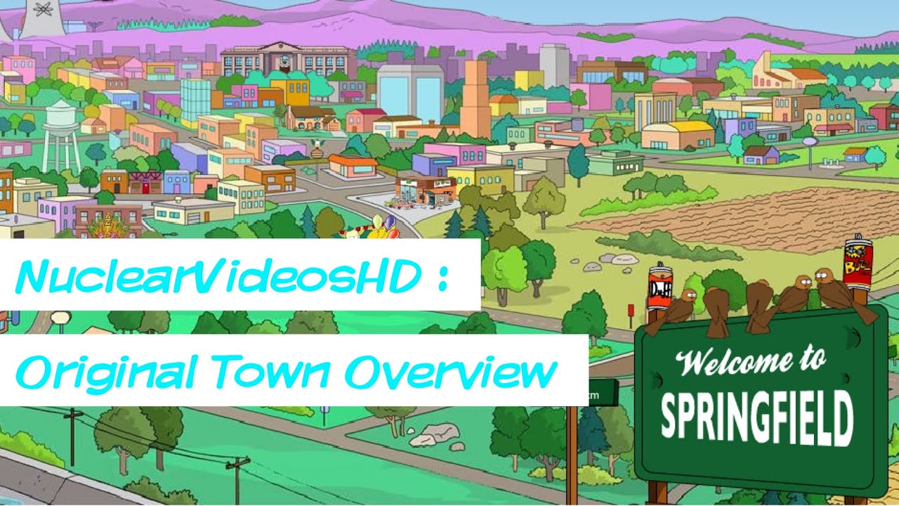 The Simpsons Tapped Out: My (Original) Springfield - YouTube