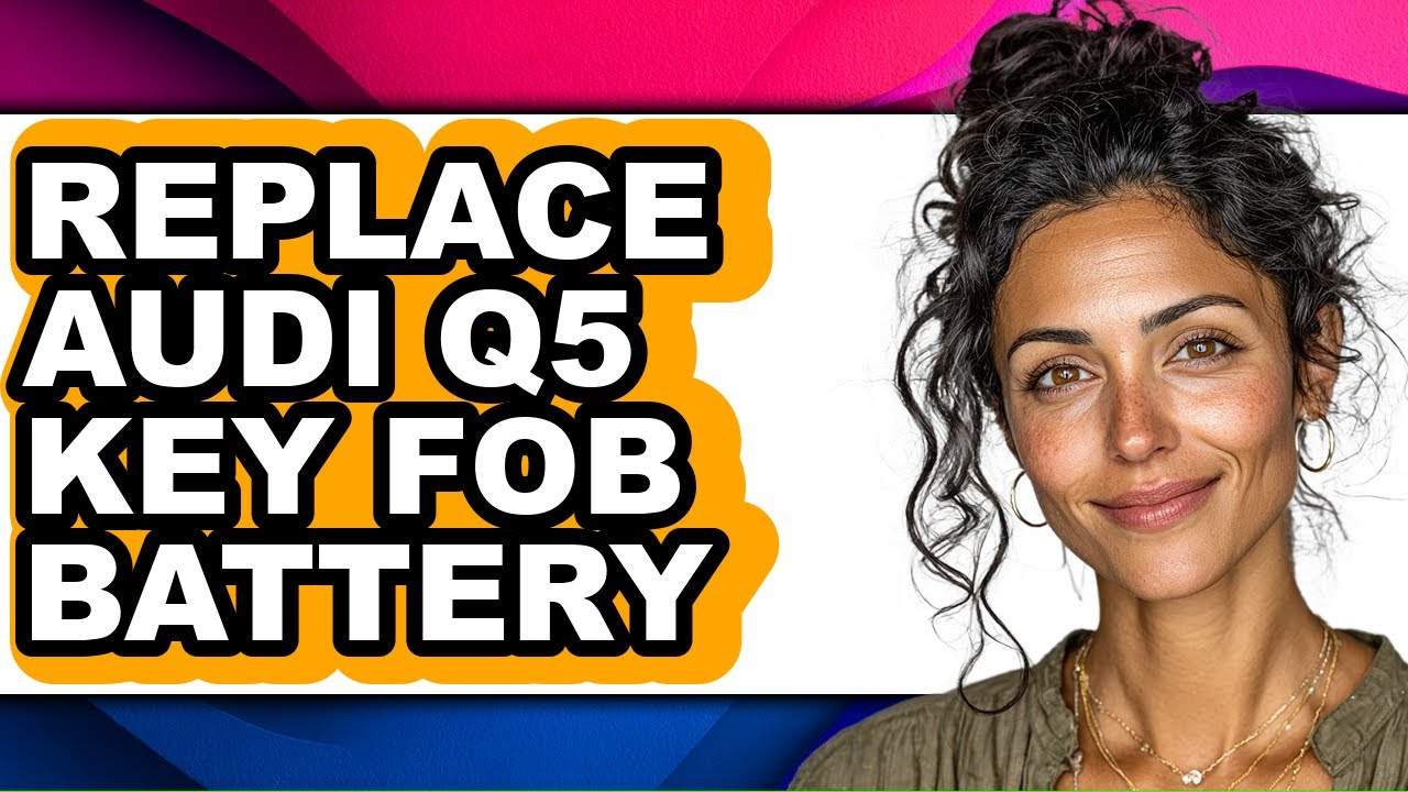 How to Replace Audi Q5 Key Fob Battery (Full Guide) - YouTube