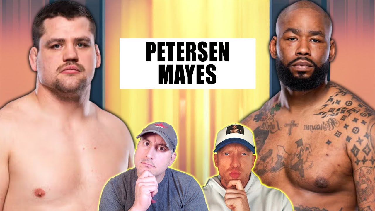 UFC Des Moines: Don'Tale Mayes vs. Thomas Petersen Prediction, Bets ...