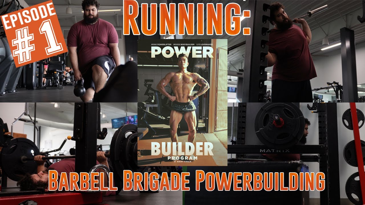 Week 3 Day 1 | RUNNING: Barbell Brigade Powerbuilding EP 1 - YouTube