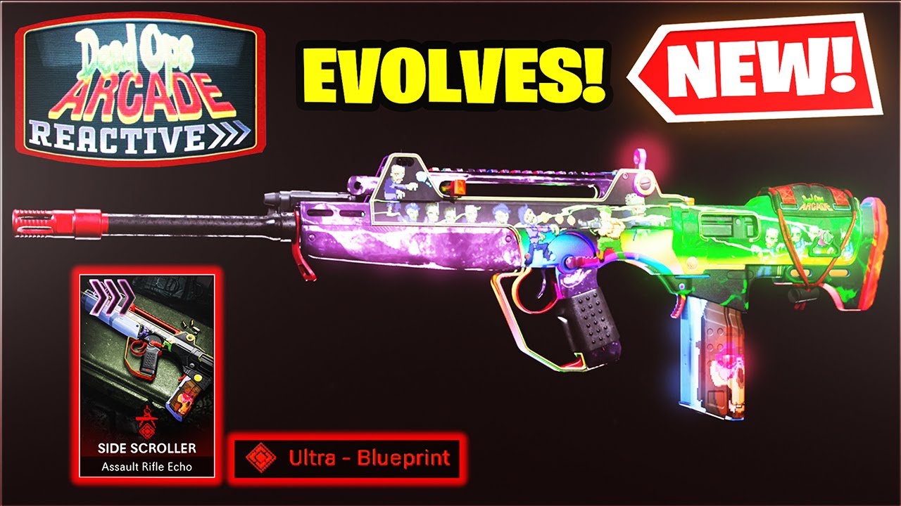 NEW ULTRA RARE FFAR 1 "SIDE SCROLLER" REACTIVE! DEAD OPS ARCADE ...