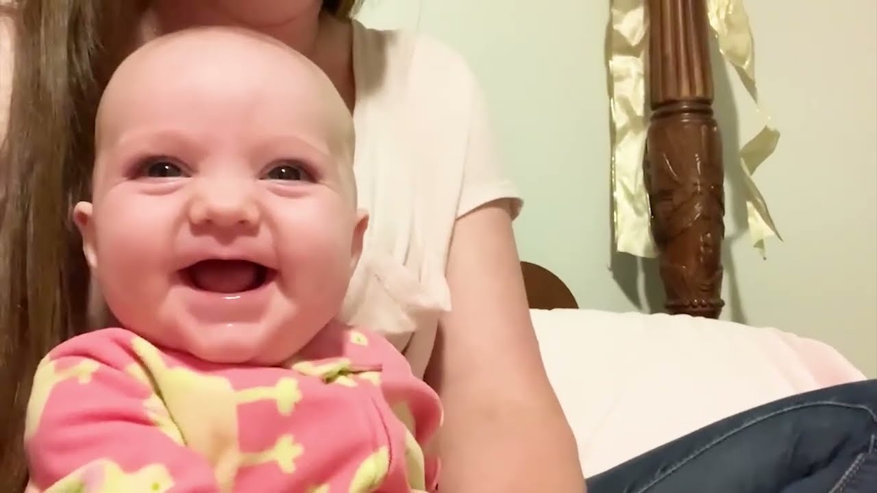 Try not to Laugh Best Reaction of Cutest Babies Peachy Vines - YouTube
