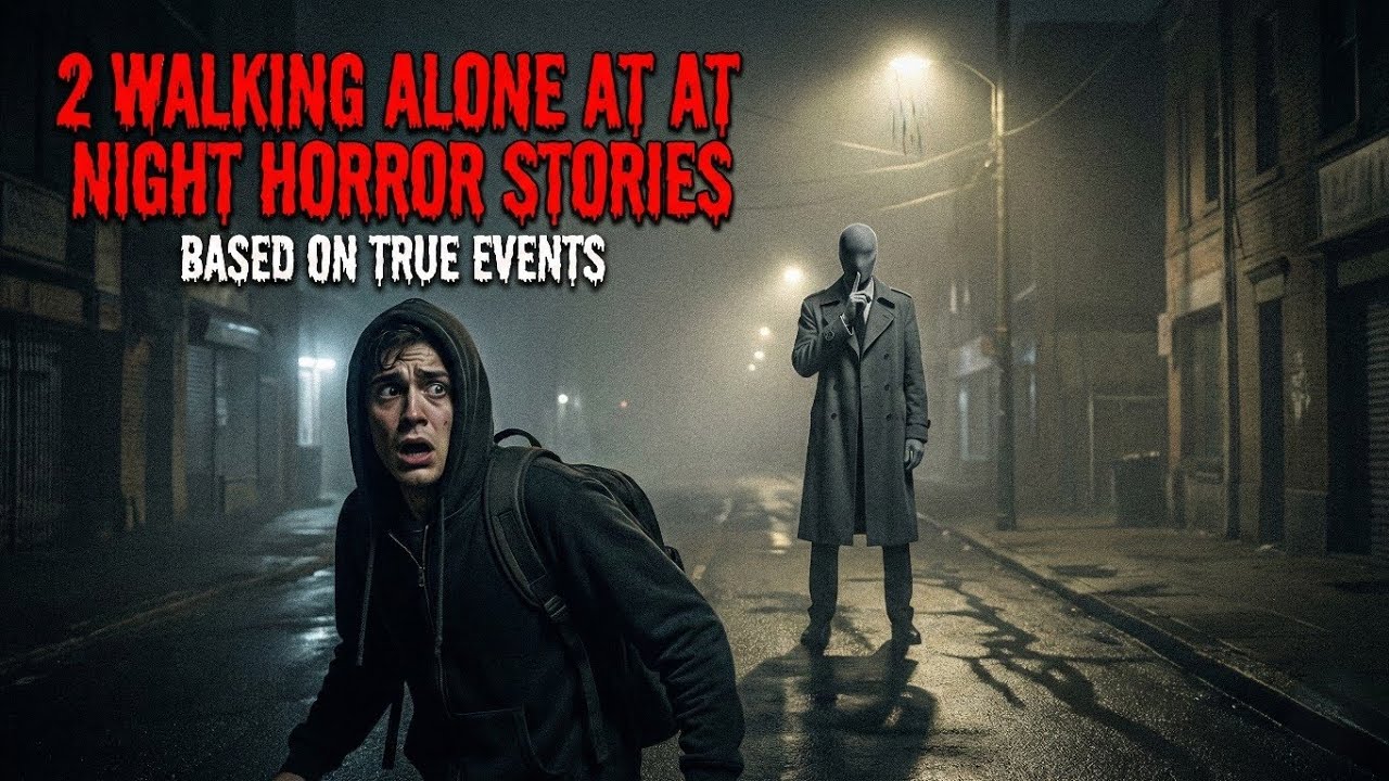 2 Terrifying WALKING ALONE AT NIGHT Horror Stories | "Don't Look Back ...