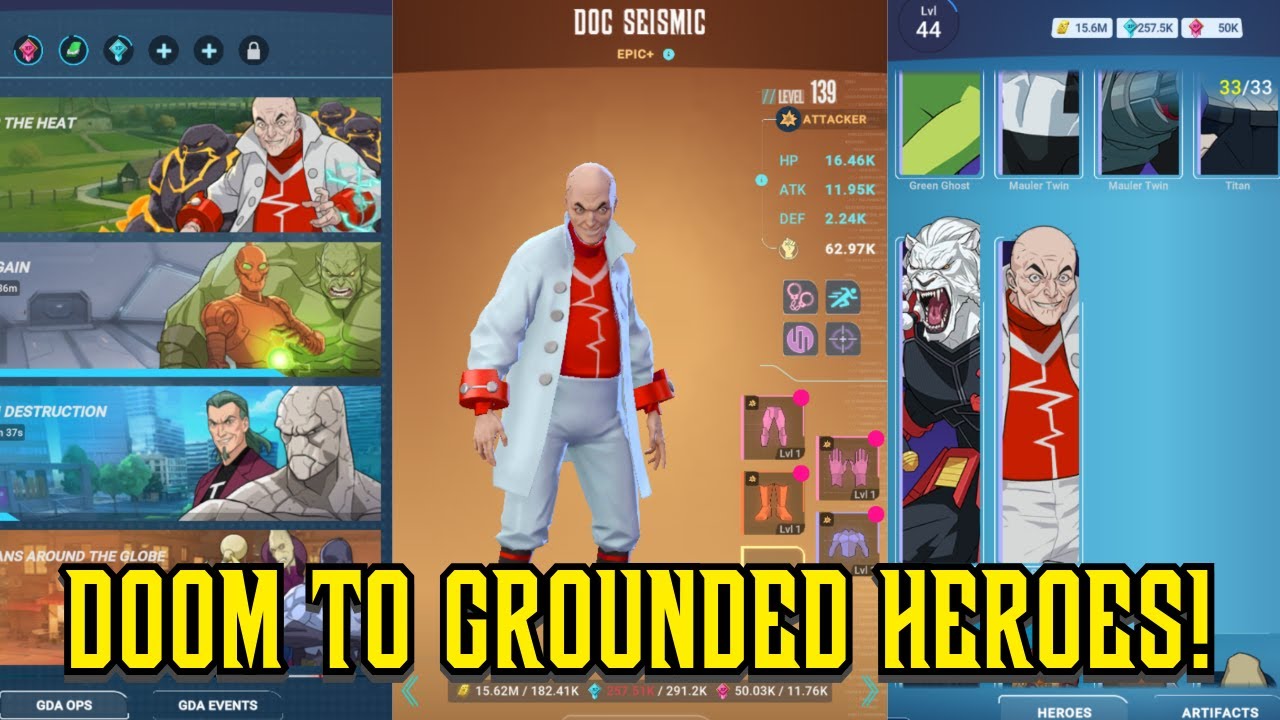 DOC SEISMIC SHAKES THE GAME - Invincible: Guarding the Globe - YouTube