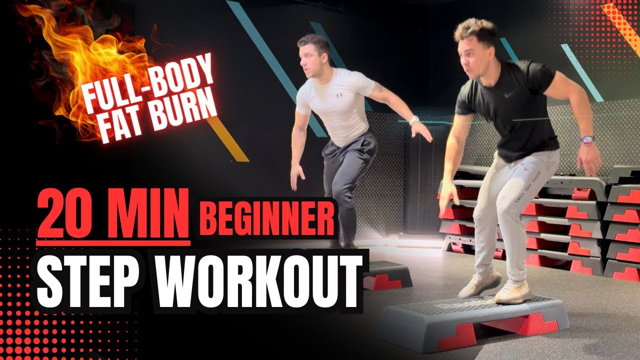 20 Minute Step Workout for Beginners W/ Mateus Couto - YouTube