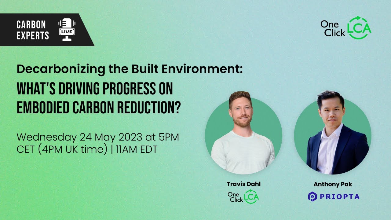 Driving Progress: Reducing Embodied Carbon - YouTube