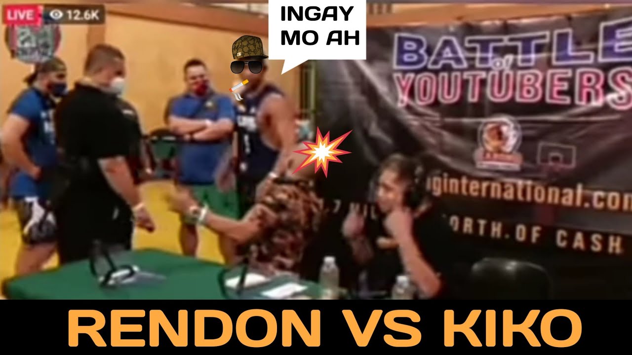 RENDON LABADOR VS KIKO MATOS /NAGKAINITAN/SINAPAK NI RENDON - YouTube