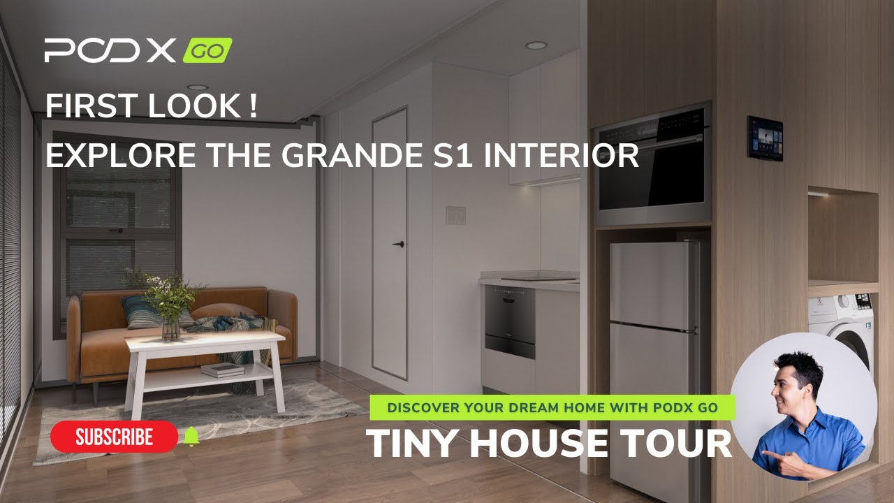 First Look! Unveiling the interior design of PODX GO Foldable Tiny ...