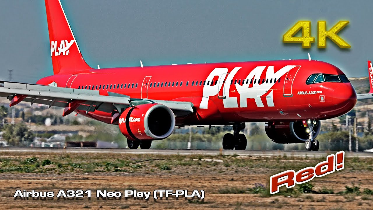 Airbus A321 Neo Play (TF-PLA) Alicante! - YouTube