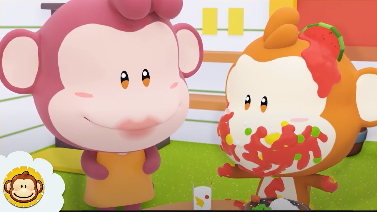 Tata Belajar Caranya Makan dengan Rapi | Baba Lili Tata | Kartun Anak ...