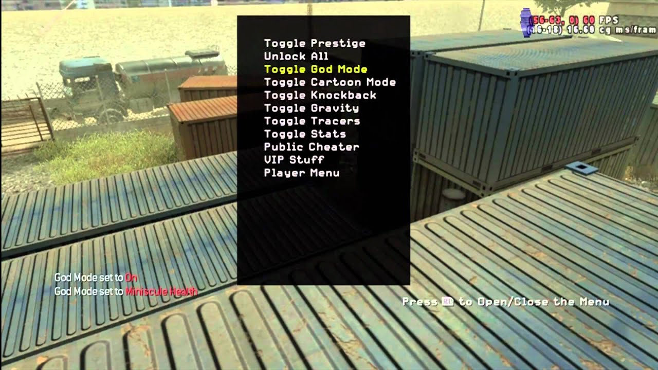 TeH 1337's Cod 4 D-Pad ModMenu in HD! - YouTube