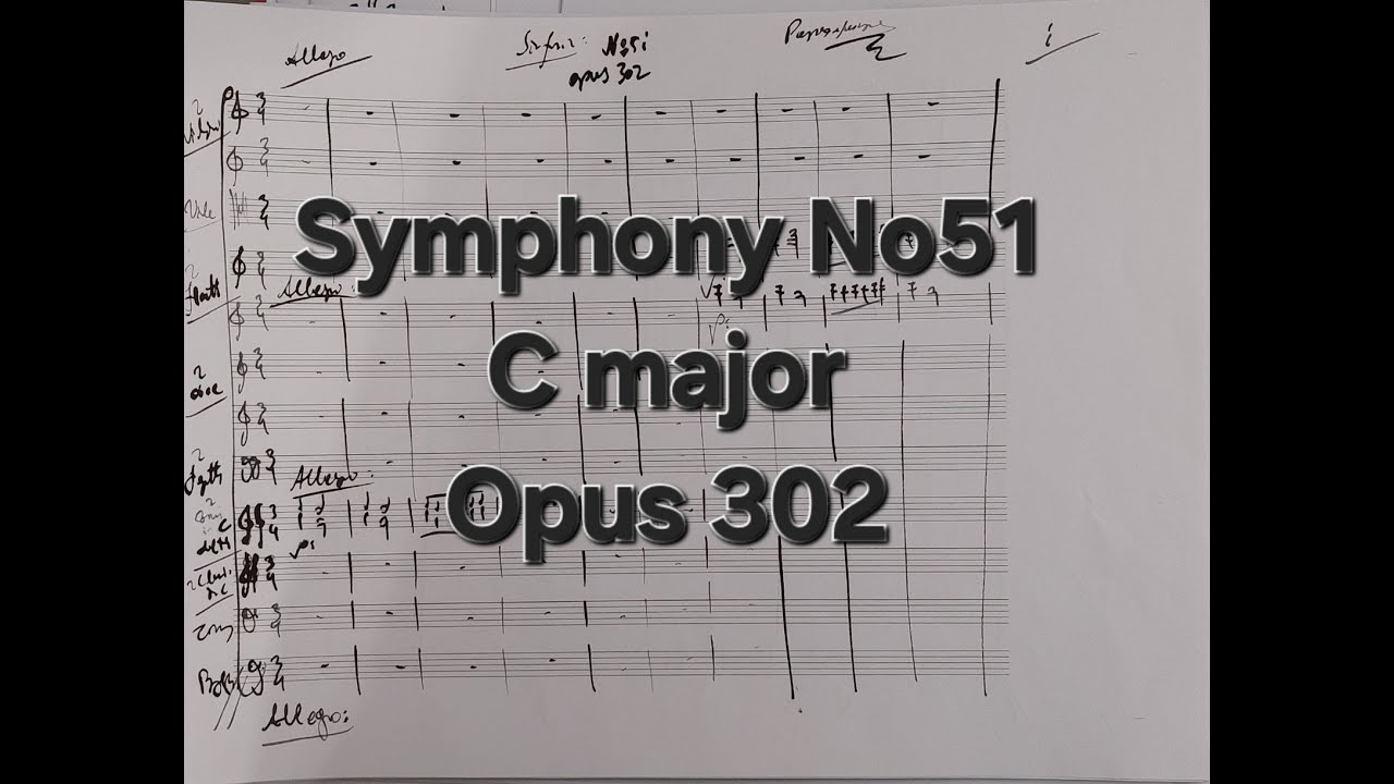Original Symphony No 51 C major Opus 302 - YouTube