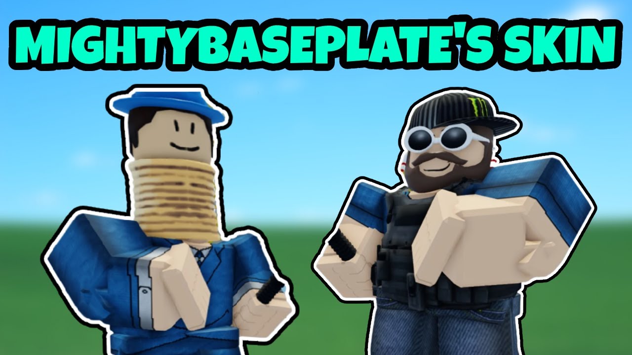 MIGHTYBASEPLATE'S SKIN IN ARSENAL!!! (Roblox Arsenal) - YouTube