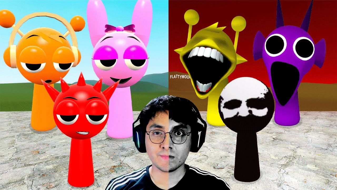 SOBREVIVE AL ATAQUE DE LOS SPRUNKI (Completo) Garry's Mod - YouTube