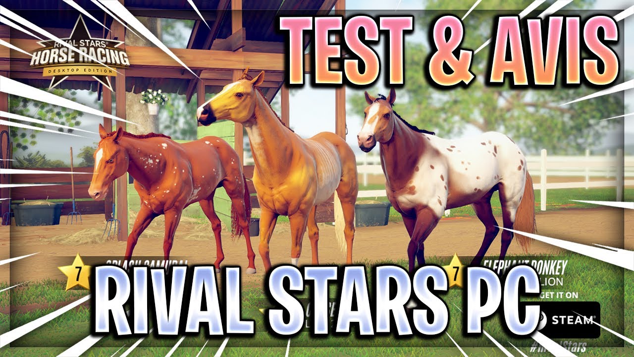 [#2 RIVAL STARS PC] AVIS ET TEST COMPLET - GAMEPLAY | RIVAL STARS HORSE ...