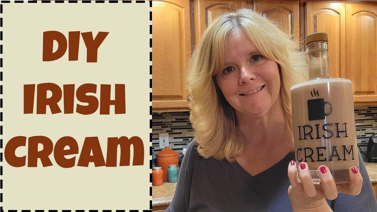 DIY Irish Cream Recipe | Homemade Bailey’s with a Chocolate Twist 🍫☕ ...