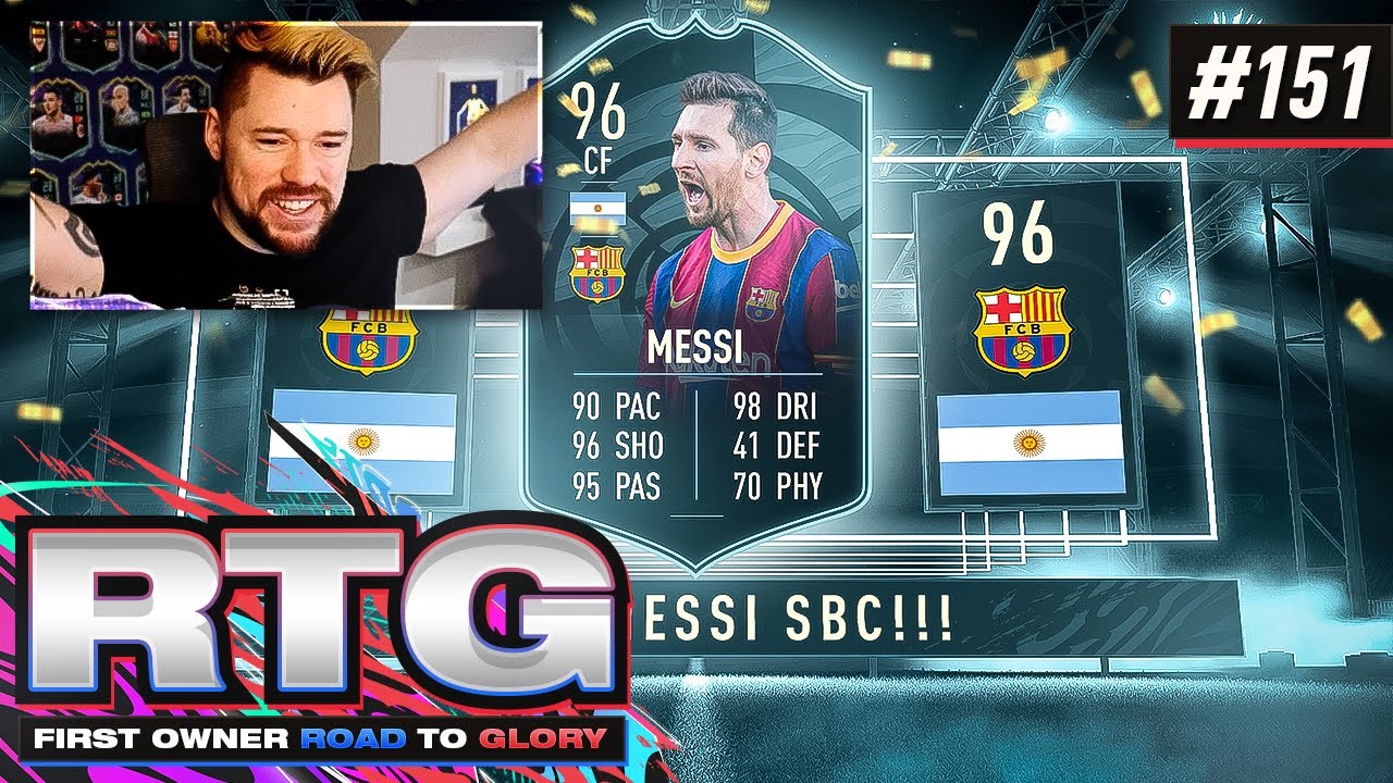 POTM LIONEL MESSI COMPLETED!! - First Owner Road To Glory! #151 - YouTube