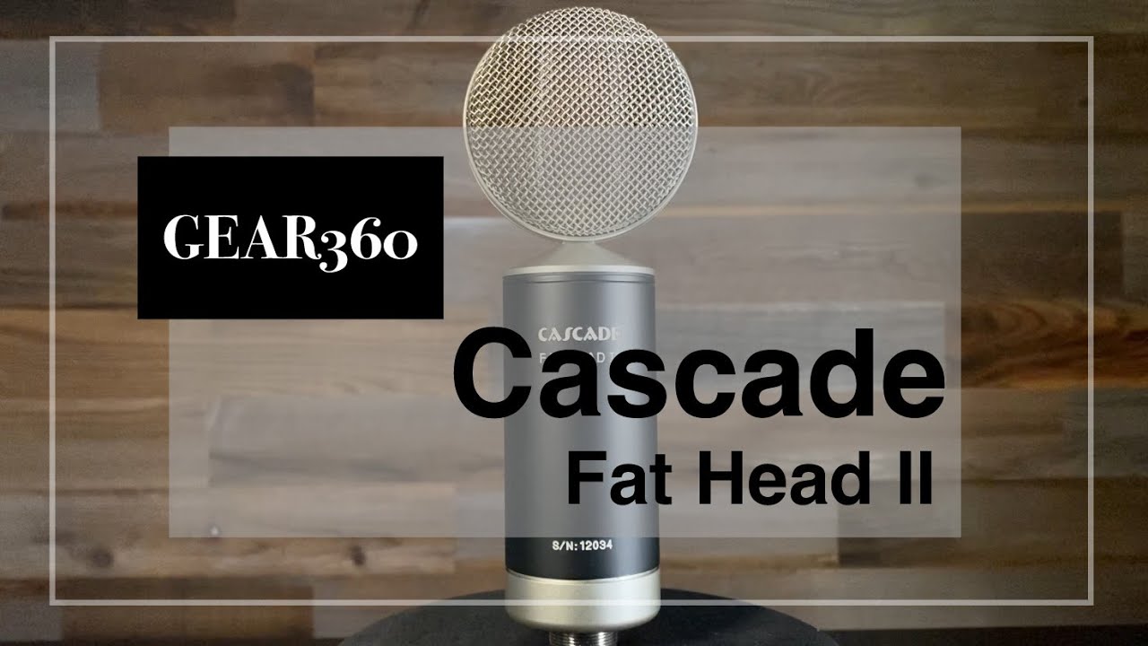 Cascade Fat Head II Ribbon Microphone - Gear360 at Front End Audio ...