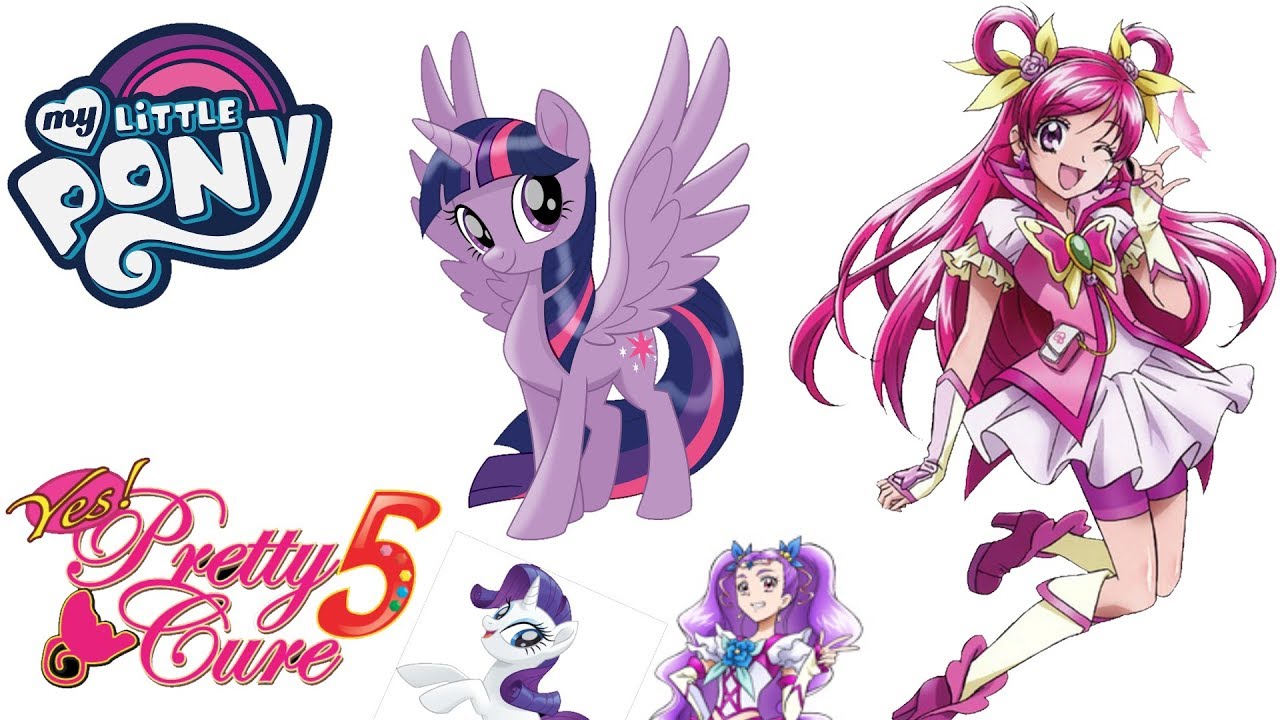 MLP Opening - Yes ! Precure 5 GoGo - YouTube