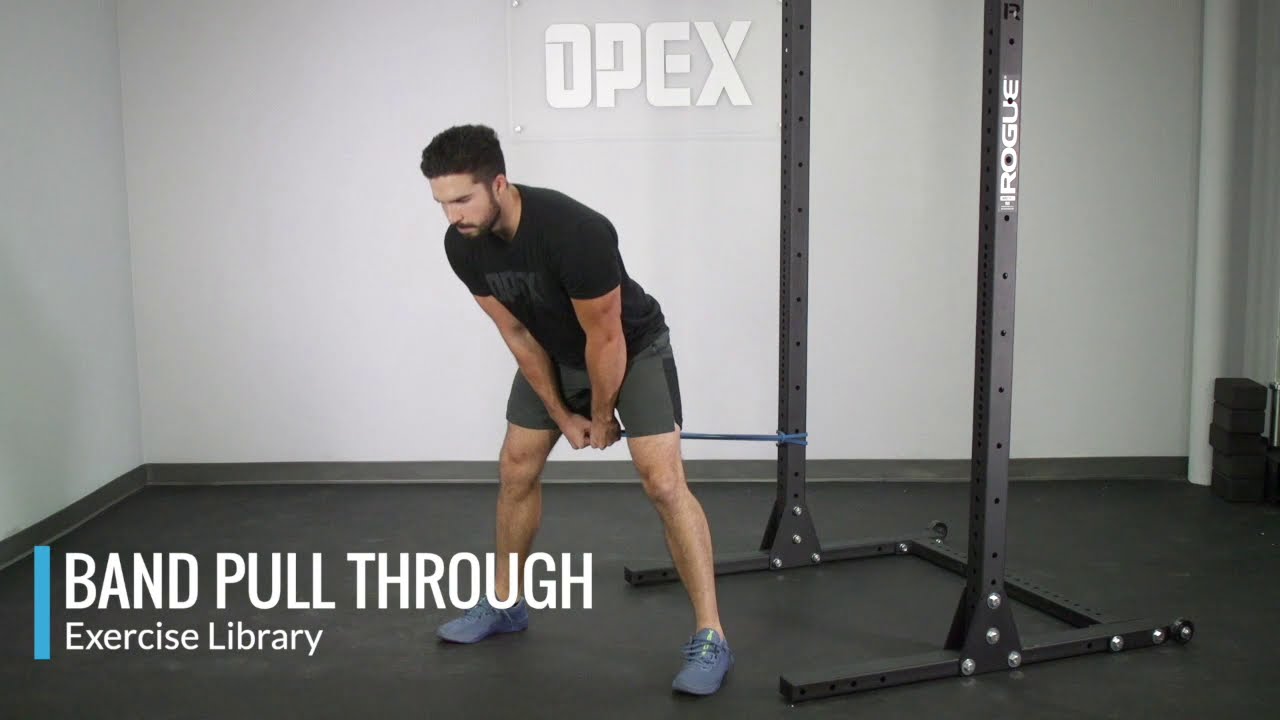Band Pull Through - OPEX Exercise Library - YouTube