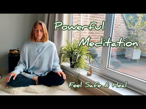 Healing Meditation for a deep feeling of safety | Heal Anxiety, DPDR & Depression