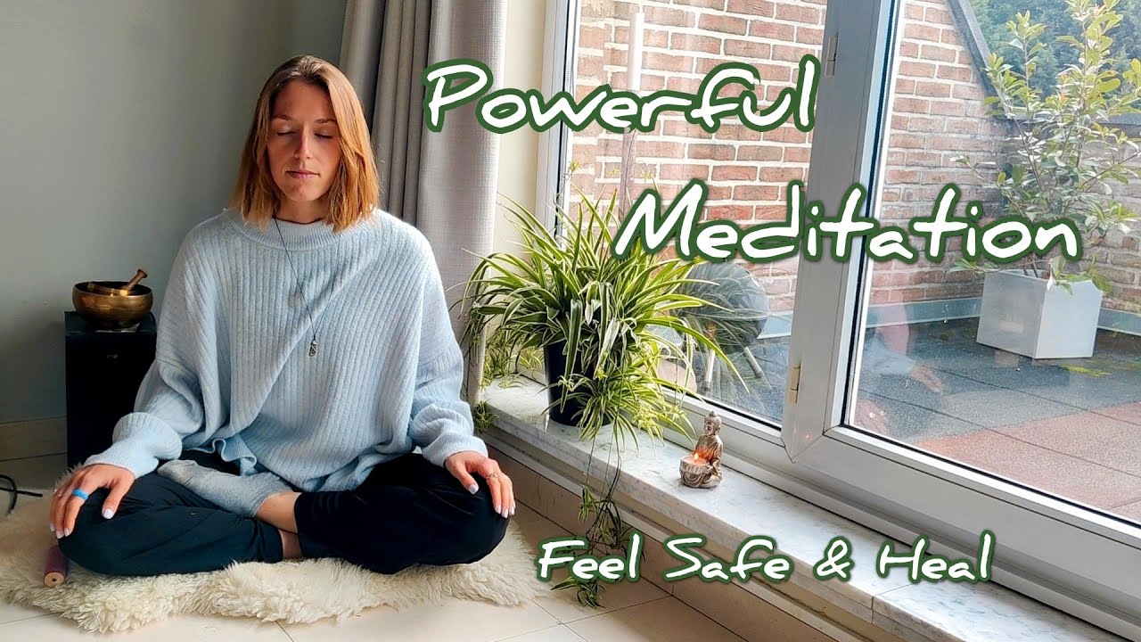 Healing Meditation for a deep feeling of safety | Heal Anxiety, DPDR ...