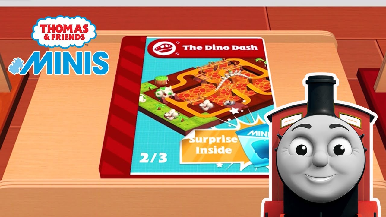 Thomas & Friends Minis - 🚈🚈New Maps Location The DINO DASH with James🚈🚈 ...