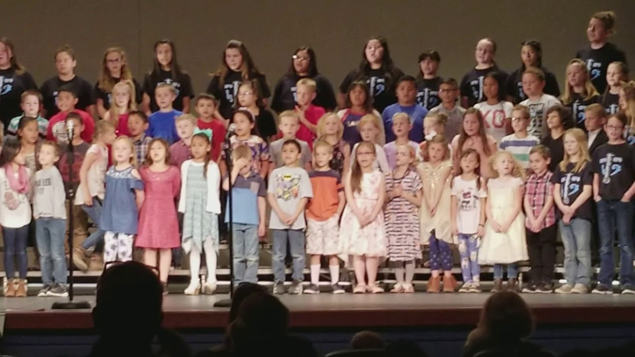 Anthony's 2nd Grade Spring Concert 2018 - YouTube