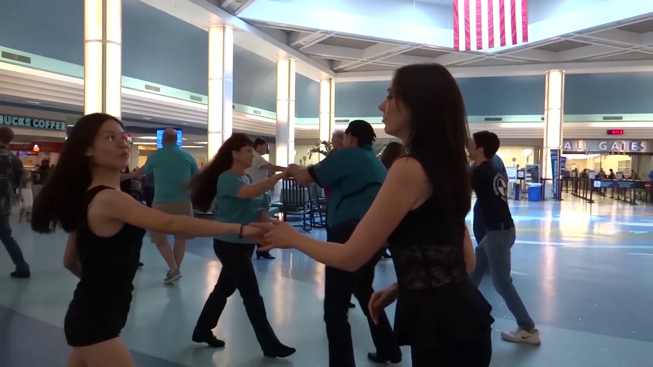 Dance Shack at Jacksonville International Airport - YouTube