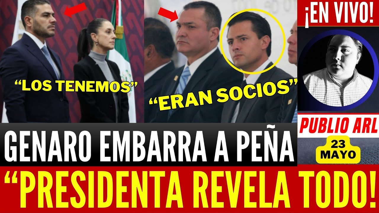VIERNES SHOCK! GENARO EMBARRA A PEÑA NIETO. REVELAN NEGOCIOS JUNTOS ...