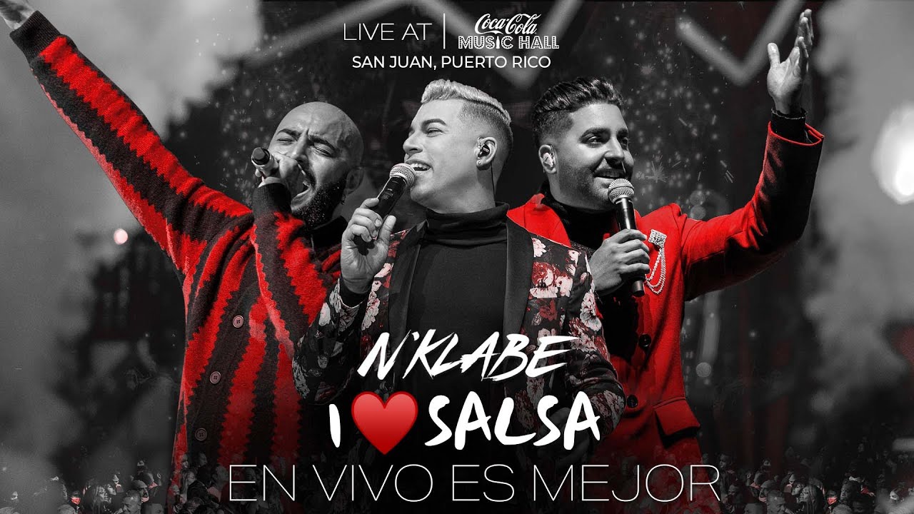 N'klabe - I Love Salsa - En Vivo desde el Coca-Cola Music Hall - YouTube