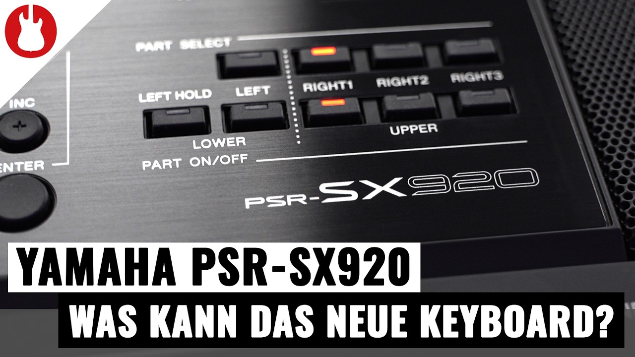 Was kann das neue Yamaha PSR-SX920? I MUSIC STORE - YouTube